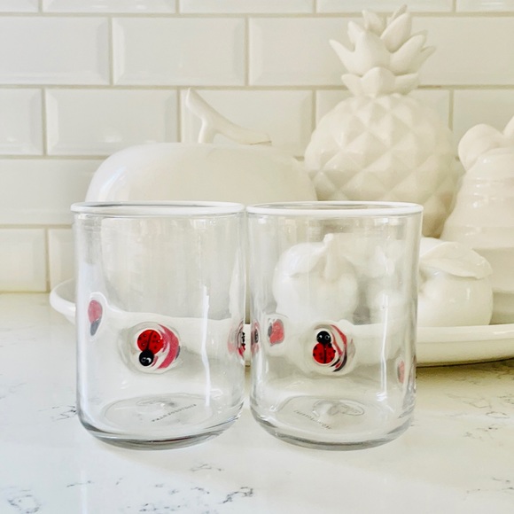 Anthropologie | Dining | Anthropologie Lola Lady Bug Juice Glasses ...